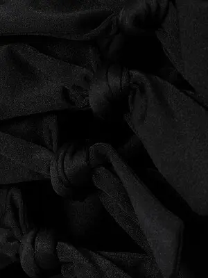 Coperni Strapless Knotted Cutout Top