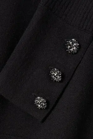L'Agence Sky Cropped Knitted Top