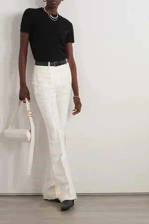 Theory Short-sleeve Cashmere Sweater