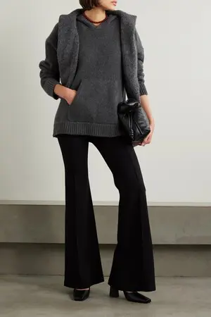 Sprwmn Ultra Flare Stretch-knit Flared Leggings