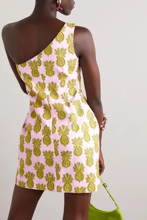 La DoubleJ Bold One-shoulder Mini Dress