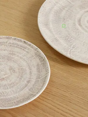 Brunello Cucinelli Glazed Ceramic Plates Set Of Two