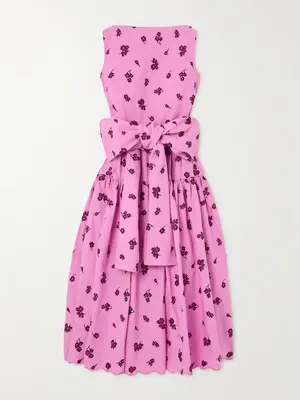 Erdem Scalloped Day Dresses