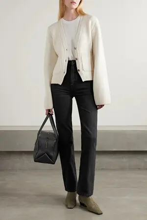 Khaite Danielle High-rise Slim-leg Jeans