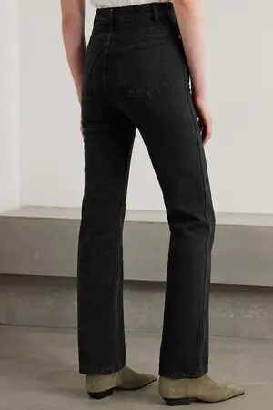 Khaite Danielle High-rise Slim-leg Jeans