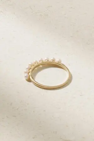 Mateo 14-karat Freshwater Pearl Ring