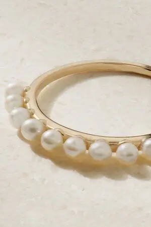 Mateo 14-karat Freshwater Pearl Ring