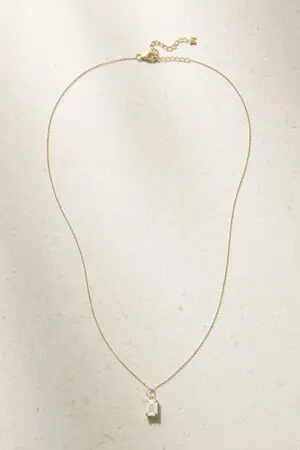 Mateo 14-karat Amethyst Pendant Necklace - Gold