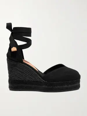 CastaÑer Chiara 80 Canvas Wedge Espadrilles