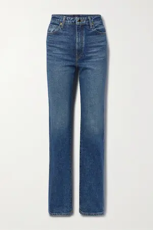Khaite Danielle Stretch High-rise Slim-leg Jeans