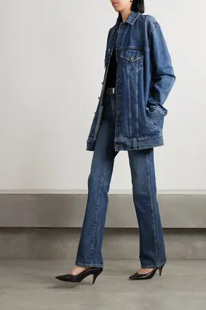 Khaite Danielle Stretch High-rise Slim-leg Jeans