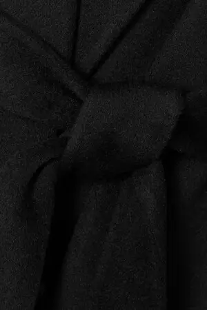 JOSEPH Cenda Wool And Cashmere-blend Coat - Black