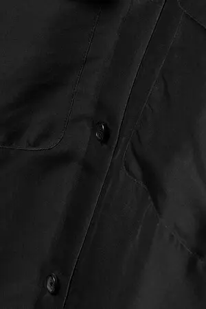 Khaite Missa Oversized Silk-organza Shirt