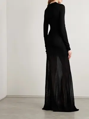 Khaite Valera Knitted Maxi Dress