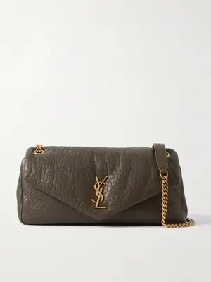 Saint Laurent Calypso Medium Leather Shoulder Bag