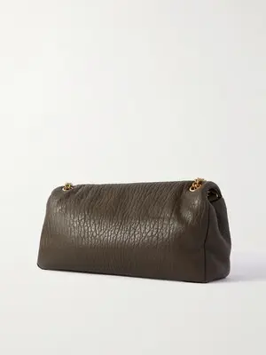 Saint Laurent Calypso Medium Leather Shoulder Bag