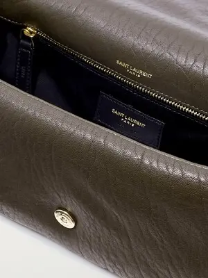 Saint Laurent Calypso Medium Leather Shoulder Bag