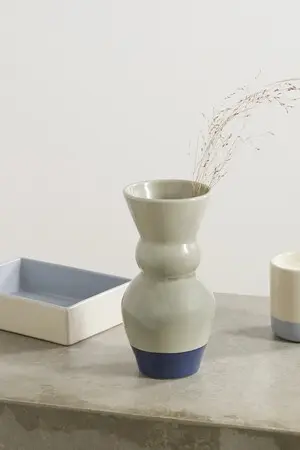 MARLOE MARLOE Net Sustain Lucie Glazed Ceramic Vase