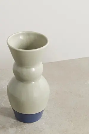 MARLOE MARLOE Net Sustain Lucie Glazed Ceramic Vase
