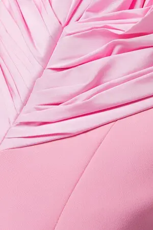 Carolina Herrera Strapless Ruched Gown
