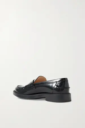 TOD'S Gomma Basso 59c Patent-leather Loafers