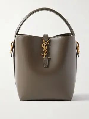 Saint Laurent Le 37 Textured Bucket Bags