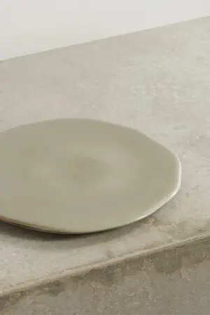 MARLOE MARLOE Net Sustain Glazed Ceramic Display Plate