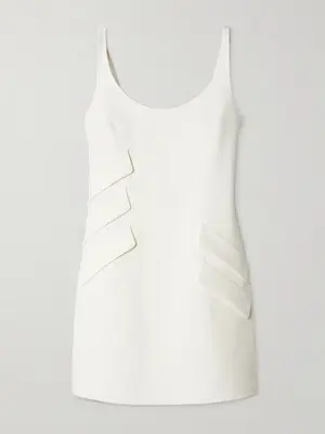 Versace Crepe A-line Mini Dress