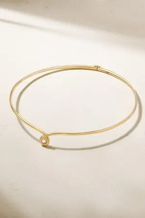 Yvonne Léon 9-karat And Topaz Choker
