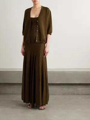 Khaite Tedi Wool-blend Cardigan