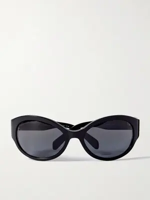 Celine Triomphe Oversized Sunglasses - Black