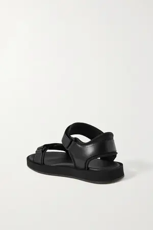 THE ROW Hook And Loop Leather Sandals