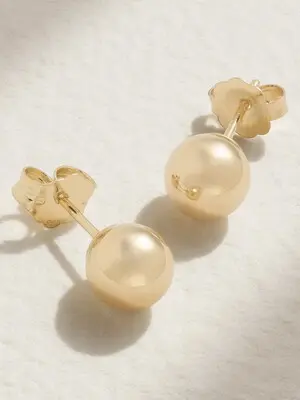 Mateo 14-karat Stud Earrings
