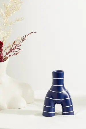Anissa Kermiche Single L'egg Striped Earthenware Cup