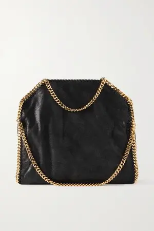 Stella McCartney The Falabella Medium Shoulder Bag - Black