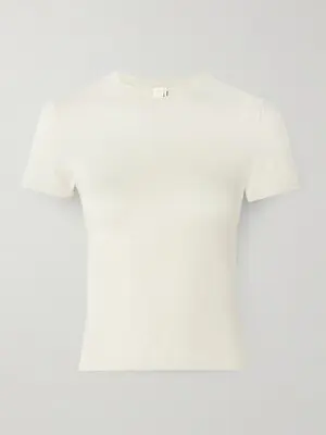 SKIMS Stretch-cotton Jersey T-shirt