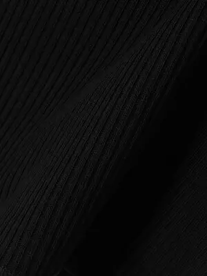 AGOLDE Binx Ribbed Tank - Black