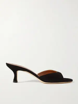 Staud Brigitte Suede Mules