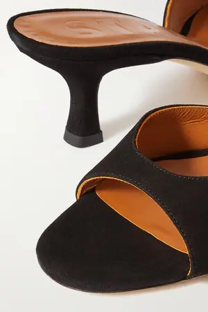 Staud Brigitte Suede Mules