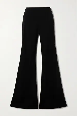Carolina Herrera Wool-blend Flared Trousers