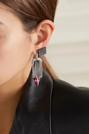 EERA 18-karat White Diamond Single Earring