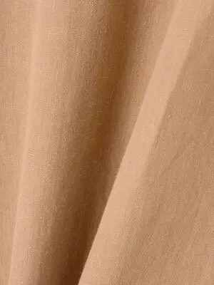 Le Kasha Haifal Linen Midi Skirt - Neutrals