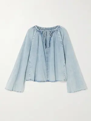 Frame Gathered Blouses