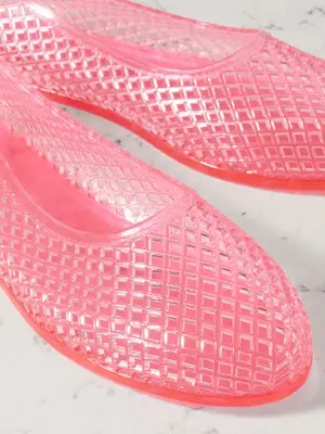 ANCIENT GREEK SANDALS Iro Pvc Ballet Flats - Pink