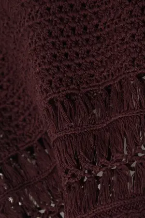 WALES BONNER Djembe Crocheted Cotton Tank