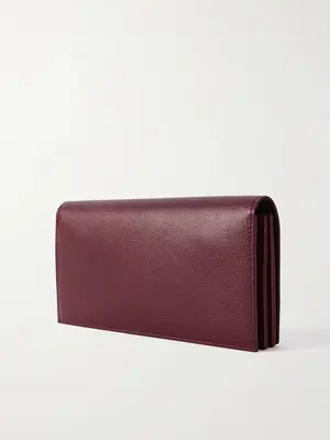 METIER Textured-leather Pouch