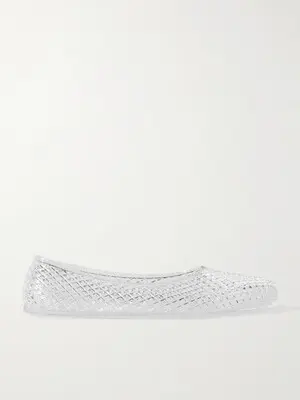 ANCIENT GREEK SANDALS Iro Pvc Ballet Flats - Neutrals