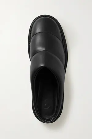 Staud Astro Quilted Vegan Leather Mules