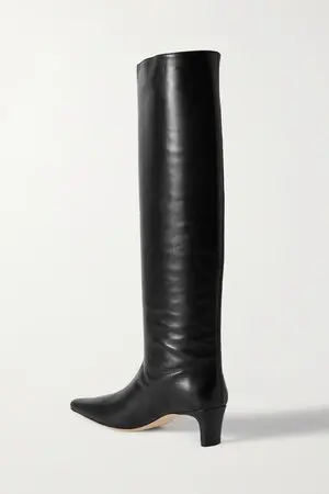 Staud Wally Leather Knee Boots