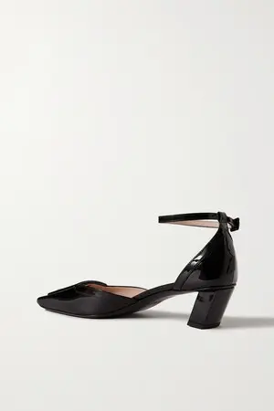 ROGER VIVIER Belle Vivier 45 Patent-leather Pumps